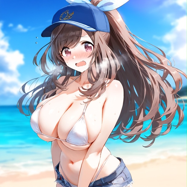 (月岡恋鐘)tsukioka koganeビーチbikini - xuqaq - BOOTH