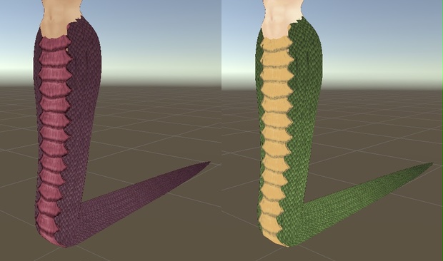 Lamia Tail Bases Package - mochachii - BOOTH