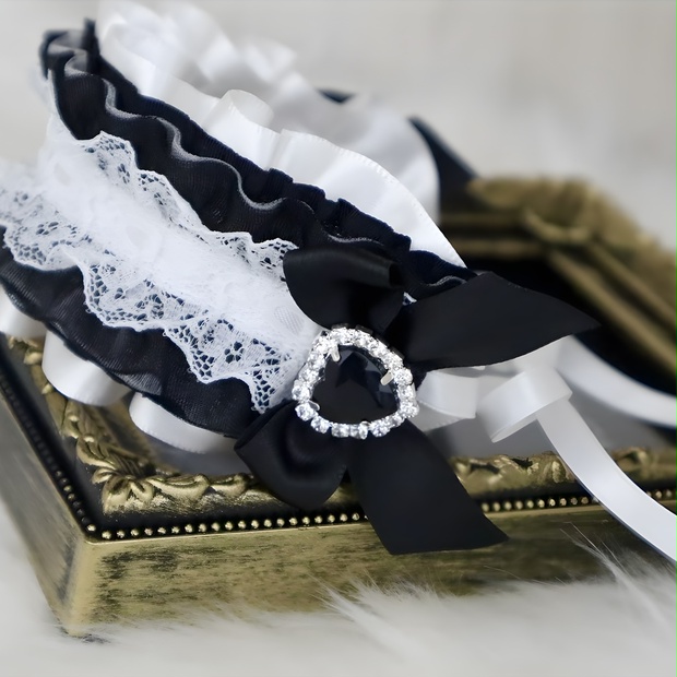 Simple headdress. BLACK - MAISON de RENARD. - BOOTH