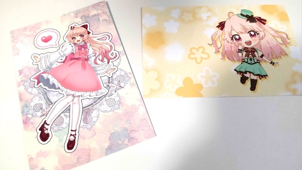 ポストカード2種セット - Siro's room - BOOTH