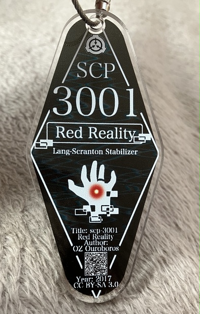 SCP-3001 - レッド・リアリティモーテルキー - 平臥小屋 - BOOTH