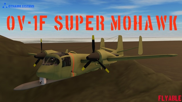 OV-1F super mohawk - DYNAMO SYSTEMS - BOOTH