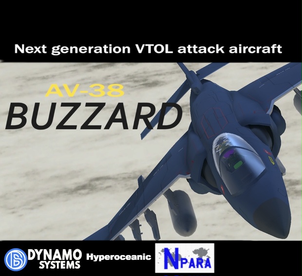 BUZZARD GR.1 T.2 set - DYNAMO SYSTEMS - BOOTH