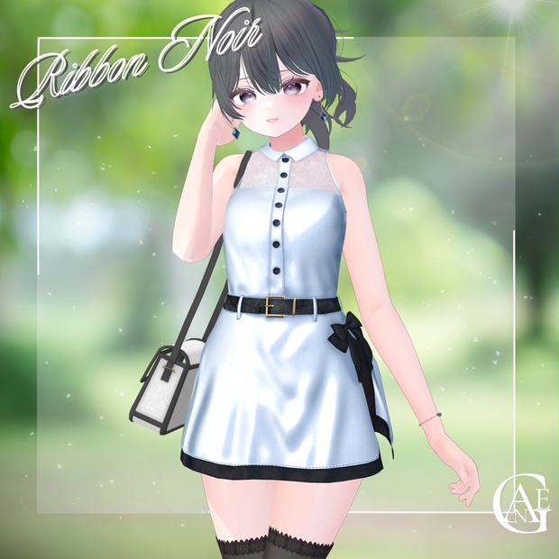 【13アバター対応】Ribbon Noir - ange-shop - BOOTH