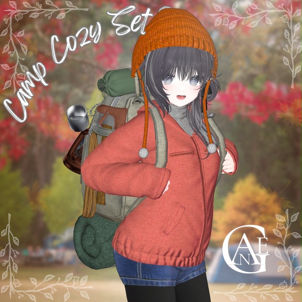 【21アバター対応】Camp Cozy Set - ange-shop - BOOTH