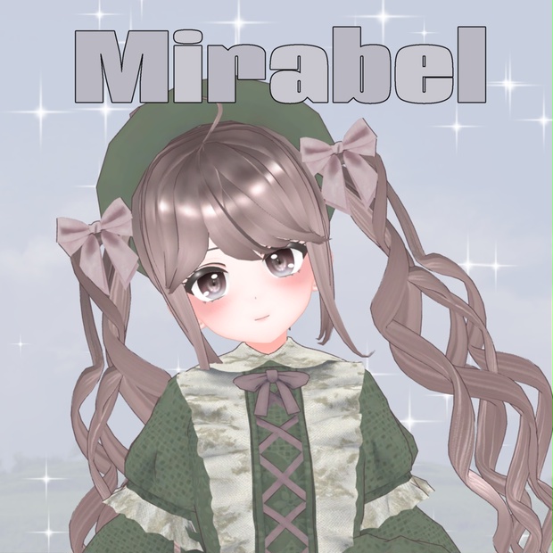 Mirabel オリジナル3Dキャラクター - もちもちむー - BOOTH
