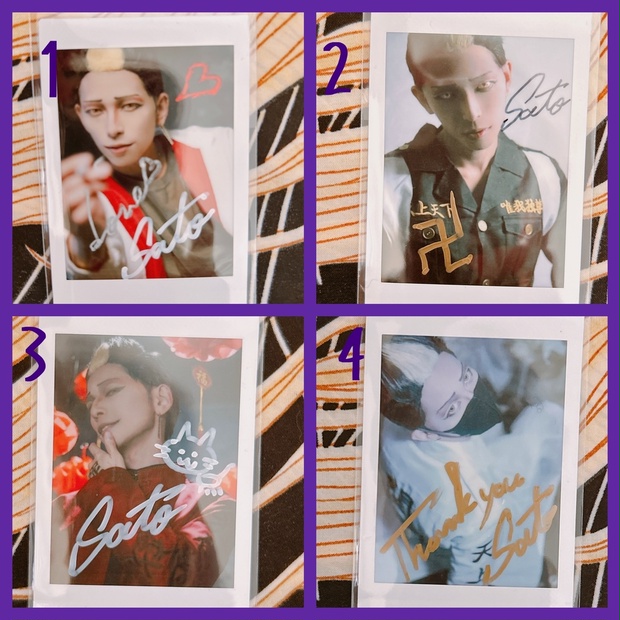 コスプレチェキ(メッセージ入り) - sato-order - BOOTH