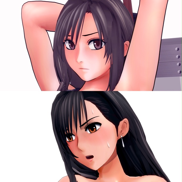 ティファ "Ruby RED" パック / Tifa "Ruby RED" Pack - ivanhomage - BOOTH