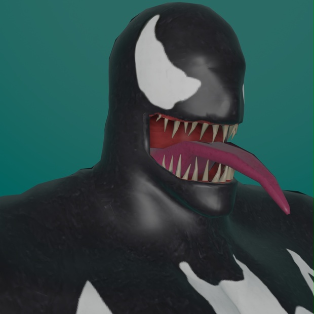 Venom( 3d Model blender) ヴェノム（3Dモデルブレンダー） - yunogasa - BOOTH