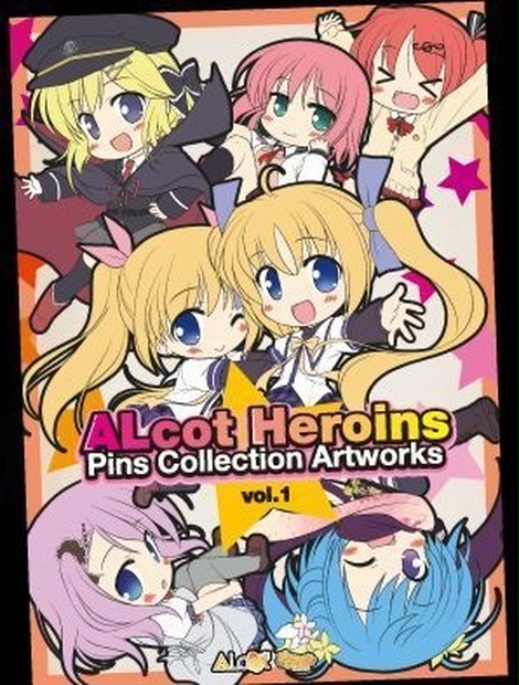 ALcot Heroins Pins Collection Artworks Vol.1 - ALcotオフィシャルショップ - BOOTH