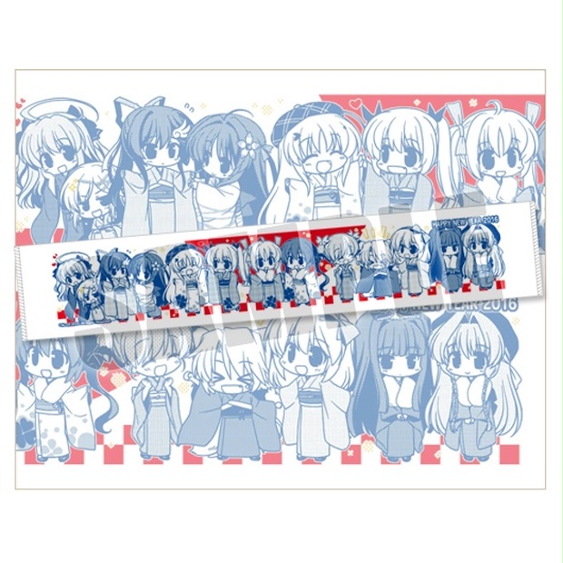 ALcot 2016 年賀マフラータオル - ALcotオフィシャルショップ - BOOTH