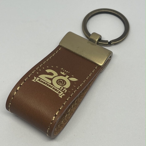 ALcot20周年本革キーホルダー - ALcotオフィシャルショップ - BOOTH