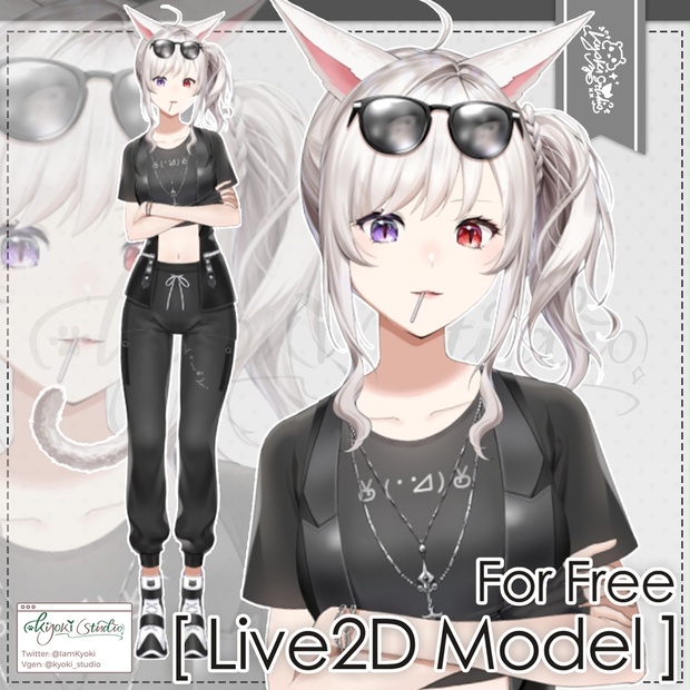 [Live2D model] Alexia - kyokiStudio - BOOTH