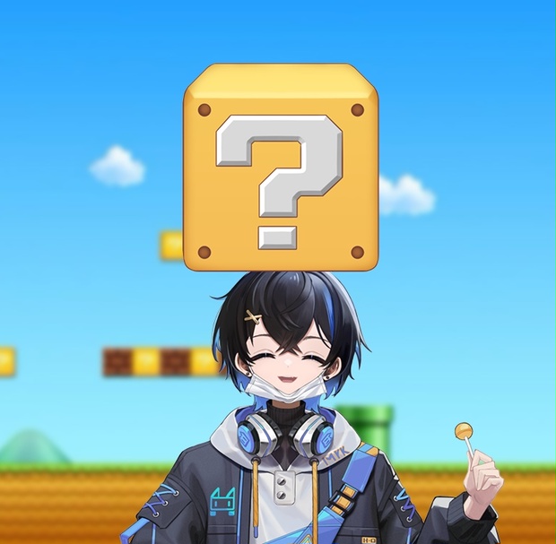 [Free Vtuber Asset] Super Mushroom - kyokiStudio - BOOTH