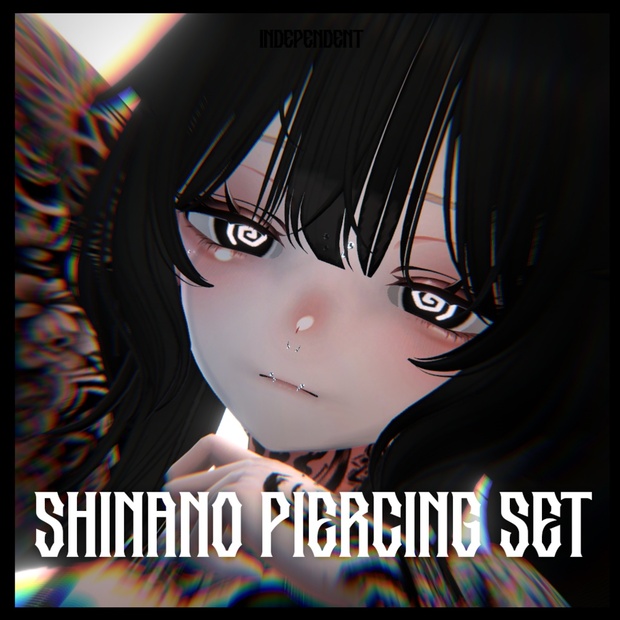 Shinano Piercing Set / イヤリング (FREE / GIFT) - independent - BOOTH