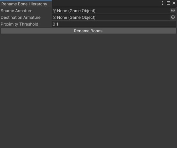 ボーン階層の名前を変更/Rename Bones Script - The Ranily Shop - BOOTH