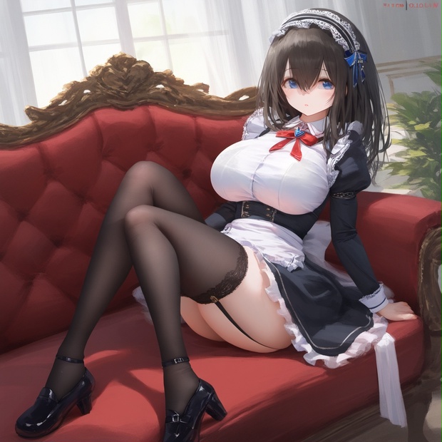 鷺沢文香-maid - ooaoo - BOOTH