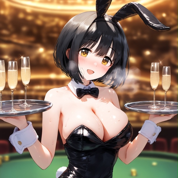 (鷹富士茄子)バニーガールカジノ - ooaoo - BOOTH