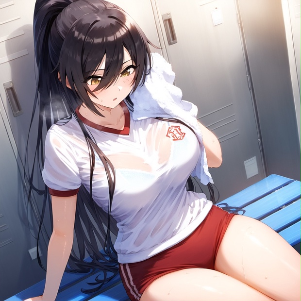 (白瀬咲耶)体操服更衣室 - ooaoo - BOOTH