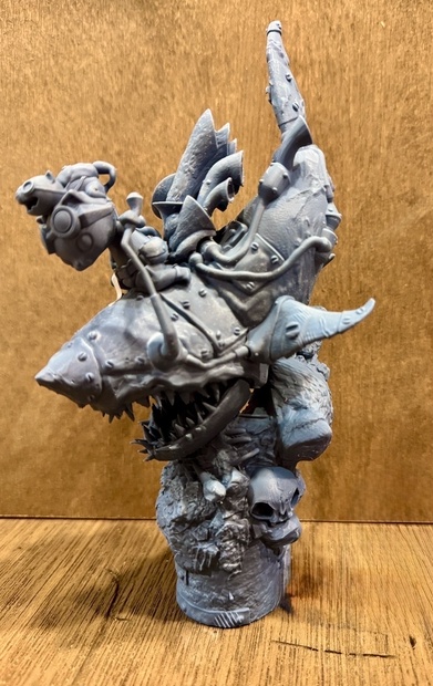 サメ猫(大25cm)(オリジナルキャラクター)ガレージキット - dada屋 - BOOTH