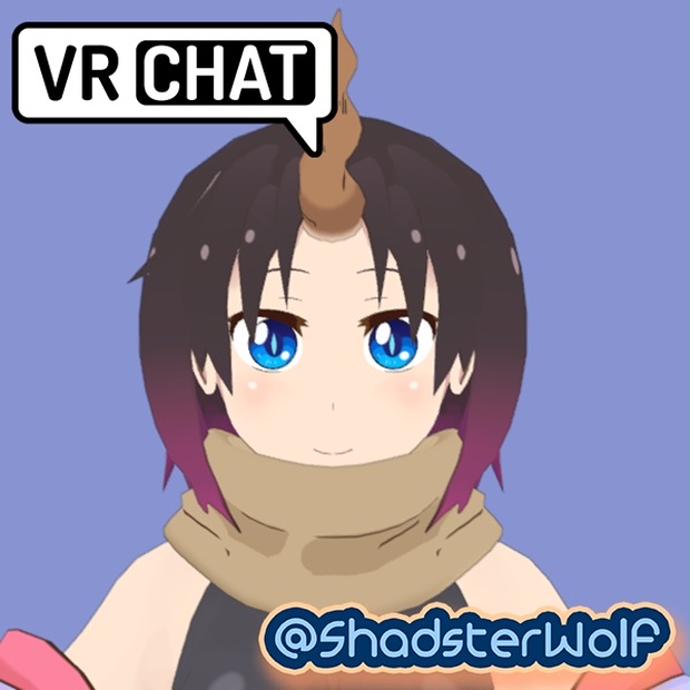 Elma (エルマ, Eruma) VRChat Full Body Tracking 3D Model - shadsterwolf - BOOTH
