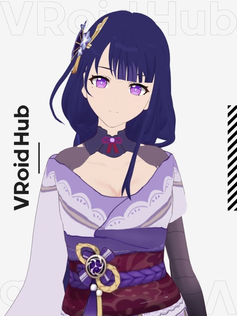 【VROID: Model】Raiden Fan-Made - NinaStudios - BOOTH