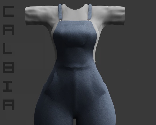 Simple Overalls - calbia - BOOTH
