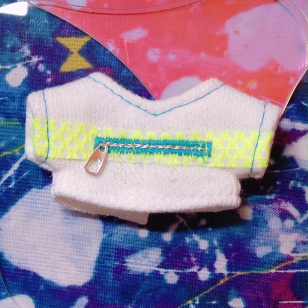 Fake zip T-shirt - NT - BOOTH