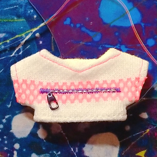 Fake zip T-shirt - NT - BOOTH