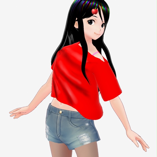 肩出しTシャツ - Ringo🍎🍎🍎 - BOOTH