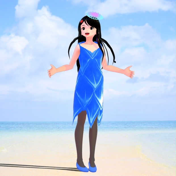 【いまだけ無償配布】ノースリーブワンピース - Ringo🍎🍎🍎 - BOOTH