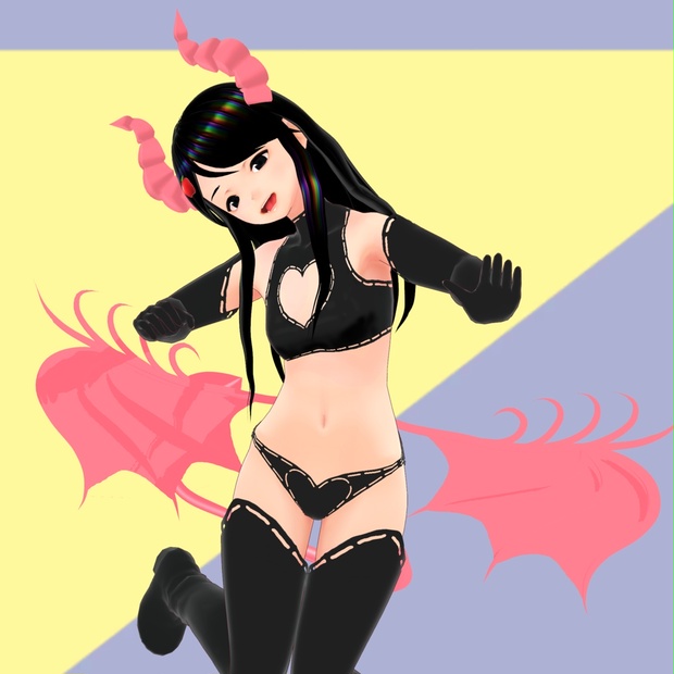 サキュバスコスプレセット - Ringo🍎🍎🍎 - BOOTH