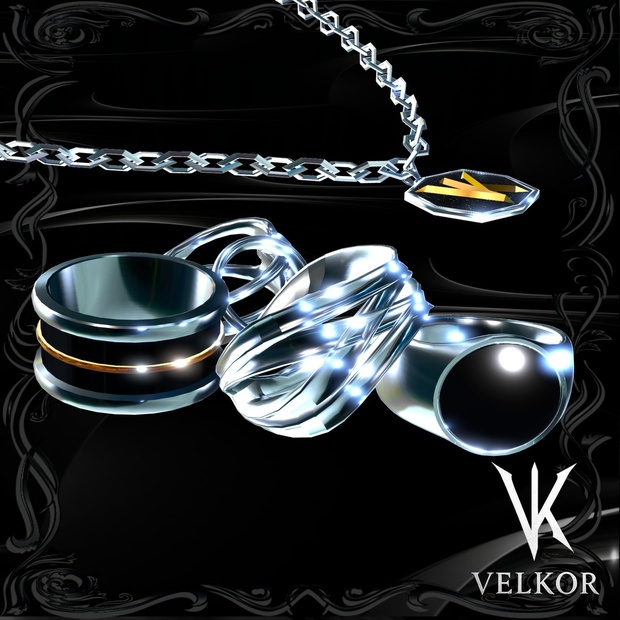 【VRC3Dアクセサリー】NEME - VELKOR - BOOTH