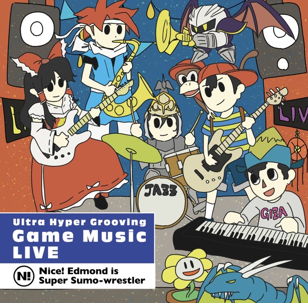 Ultra Hyper Grooving Game Music LIVE - N!ESS@ゲーム音楽ジャズ - BOOTH