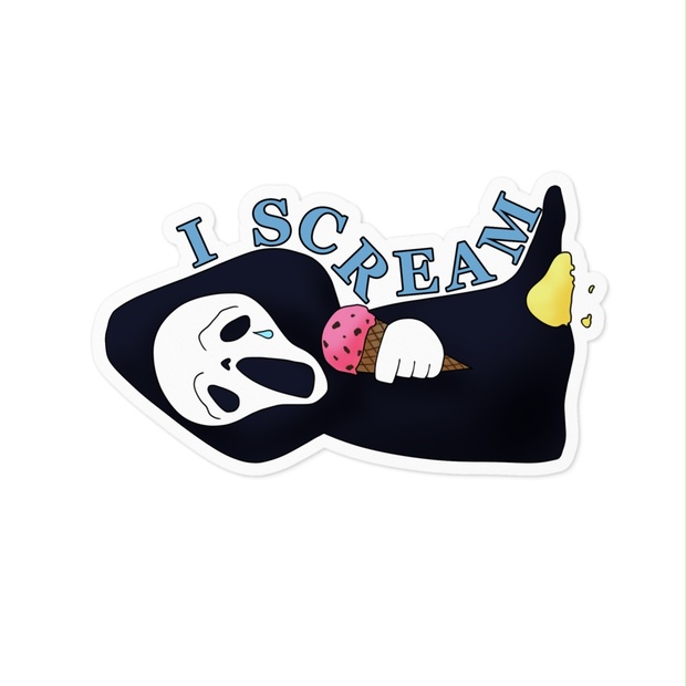 Iscreamステッカー - 平城サイカ - BOOTH