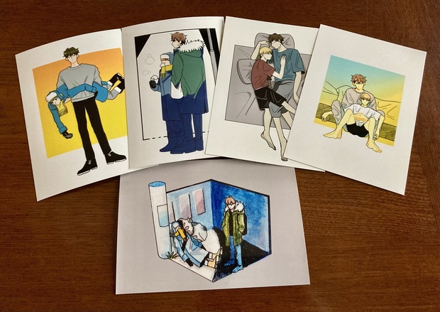 💫表紙L判イラスト5種セット - nasuwo_tyan - BOOTH