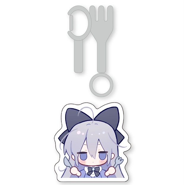 【COMIC1☆26新作】白熊汰べるちゃんアクリルキーホルダー - Stella Candy BOOTH - BOOTH