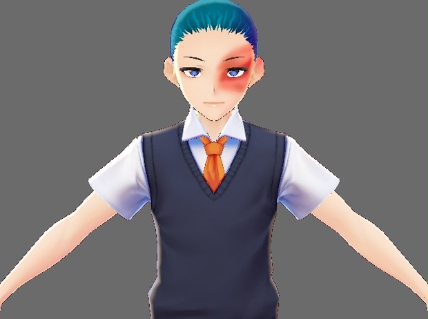 Vroid Todoroki and Zuko Scar - StrawberieMochi - BOOTH