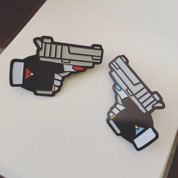 【非公式】ChroNoiRイメージピンズ - no+yes - BOOTH