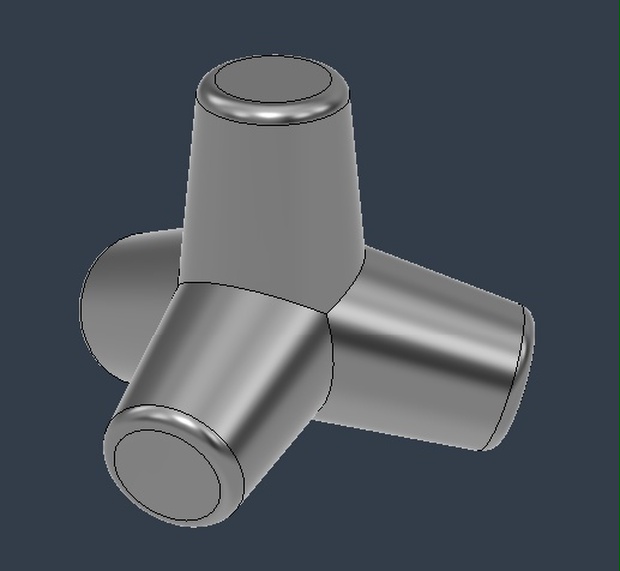 テトラポット.stl FDM可 - プラメカニカ - BOOTH