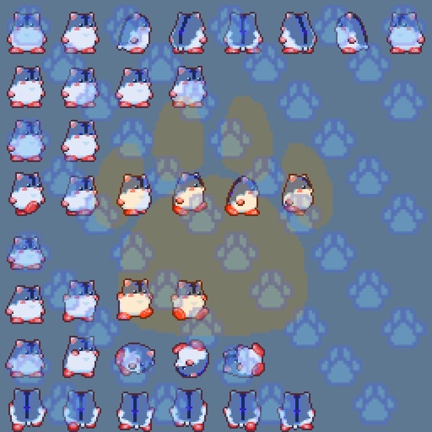 [Pixel Art] Ham Sprites - SpitzRu - BOOTH