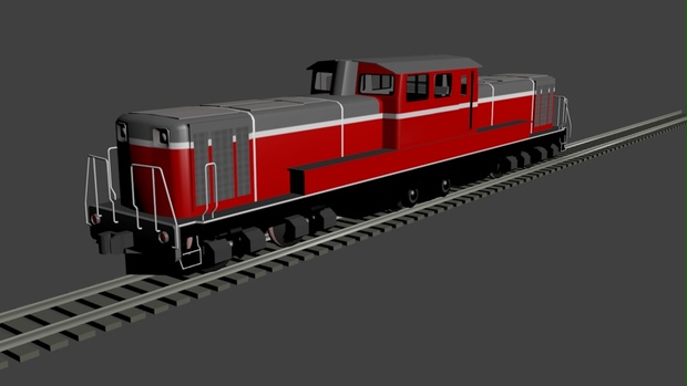 JNR Class DD51 [3D model] - takenyan - BOOTH