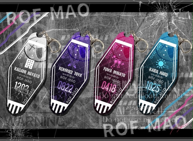 【非公式】ROF-MAO イメージモーテルキーホルダー - Amayadori - BOOTH