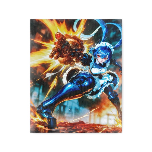 3261F4E3art_Combat Machine Maid - vapor-magic - BOOTH