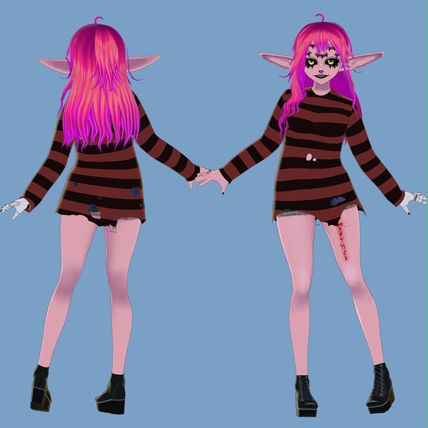 Emo Sweater - jingleriot - BOOTH