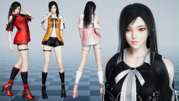HS2MOD clothing 02 - AMY - BOOTH