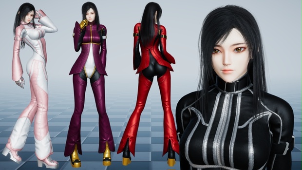 HS2MOD clothing 16 - AMY - BOOTH