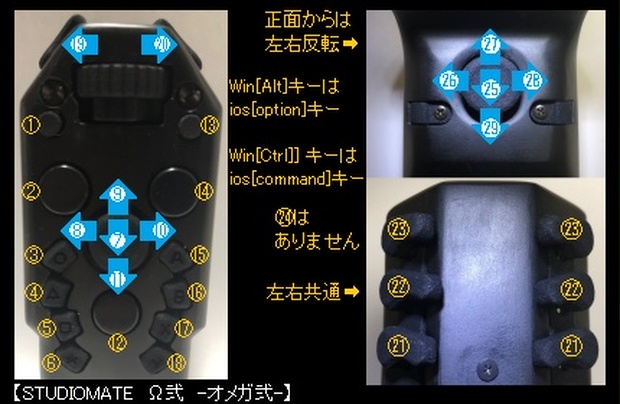 【STUDIOMATE Ω弐 -オメガ弐-】用のボタン設定ツール - たかひろの道具屋 - BOOTH