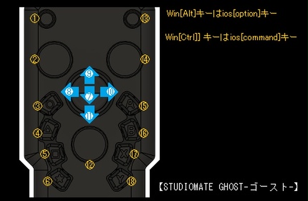 【STUDIOMATE GHOST-ゴースト-】用のボタン設定ツール - たかひろの道具屋 - BOOTH