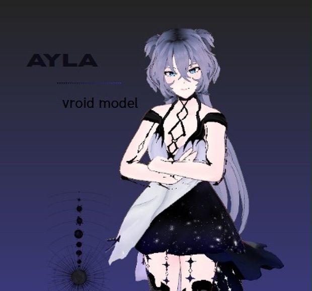 Ayla Vroid Model - SimplyAdorable!!